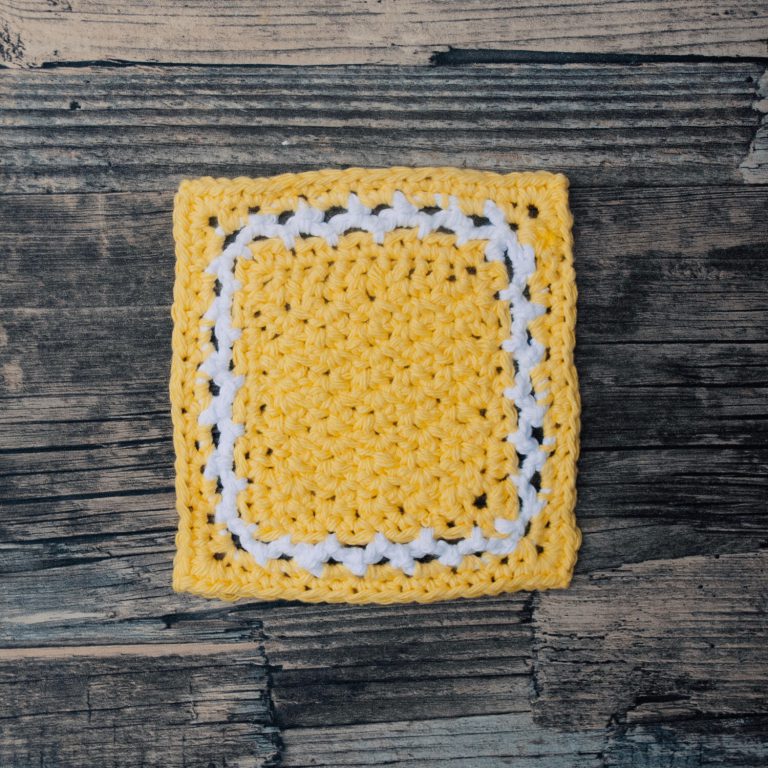 Crochet Coaster Free Pattern - Sunflower Cottage Crochet