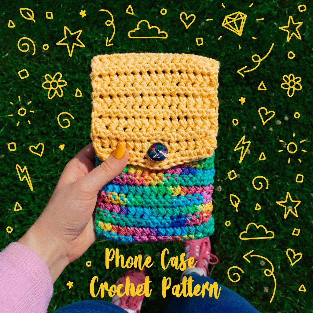 Crayon Pencil Case Crochet Pattern - Sunflower Cottage Crochet