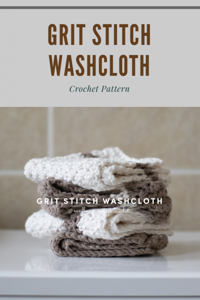 Have you tried the Grit Stitch?? - Sunflower Cottage Crochet