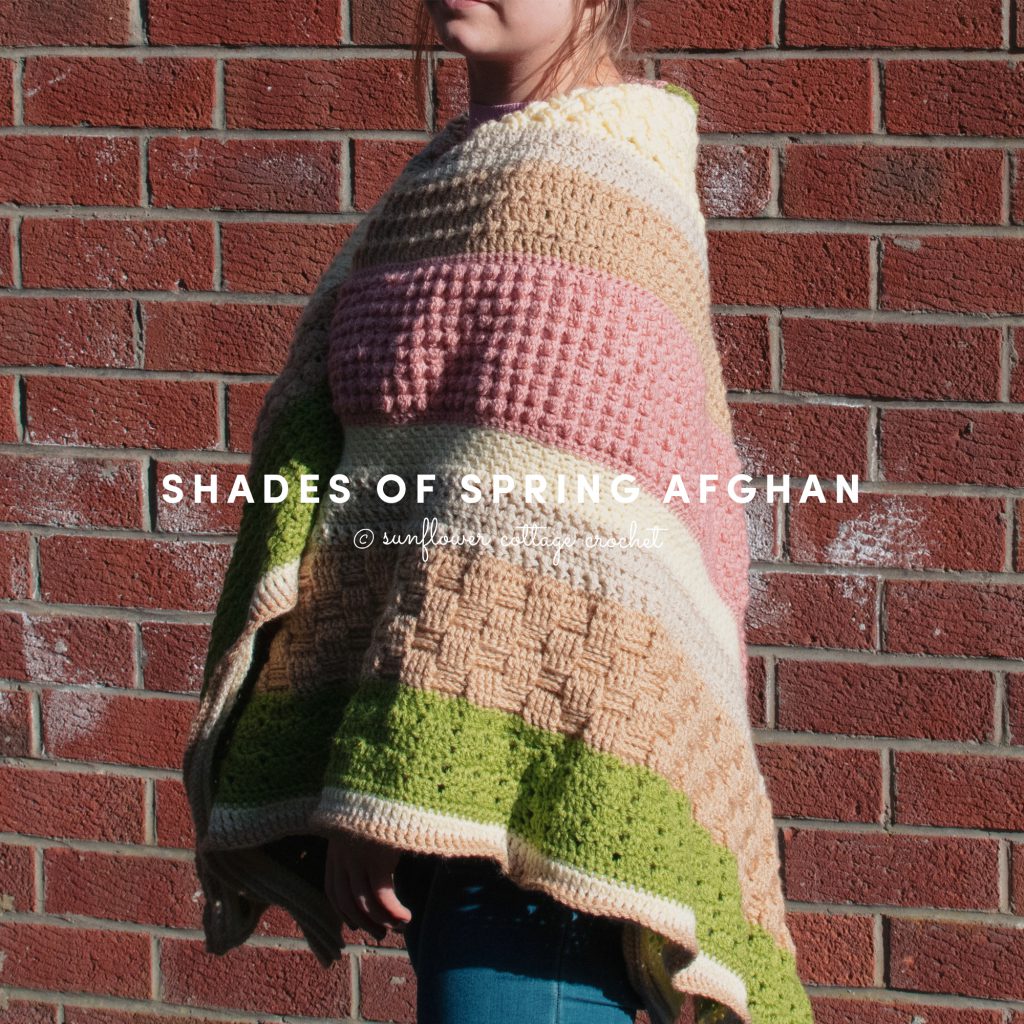 Shades of Spring Afghan Pattern - Sunflower Cottage Crochet