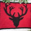 Stag Placemat Pattern - Sunflower Cottage Crochet