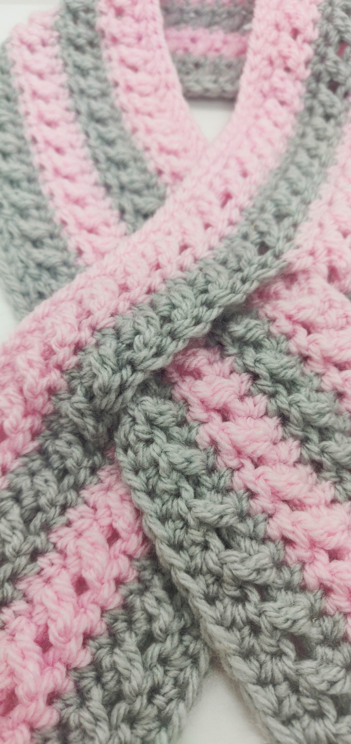 Keyhole Scarf - A Great Stash-buster! - Sunflower Cottage Crochet