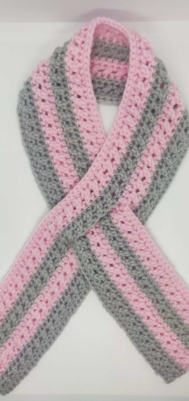 Keyhole Scarf - A Great Stash-buster! - Sunflower Cottage Crochet