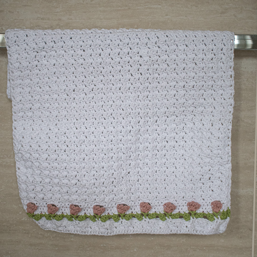 Tulip Towel - Crochet One for Yourself - Sunflower Cottage Crochet