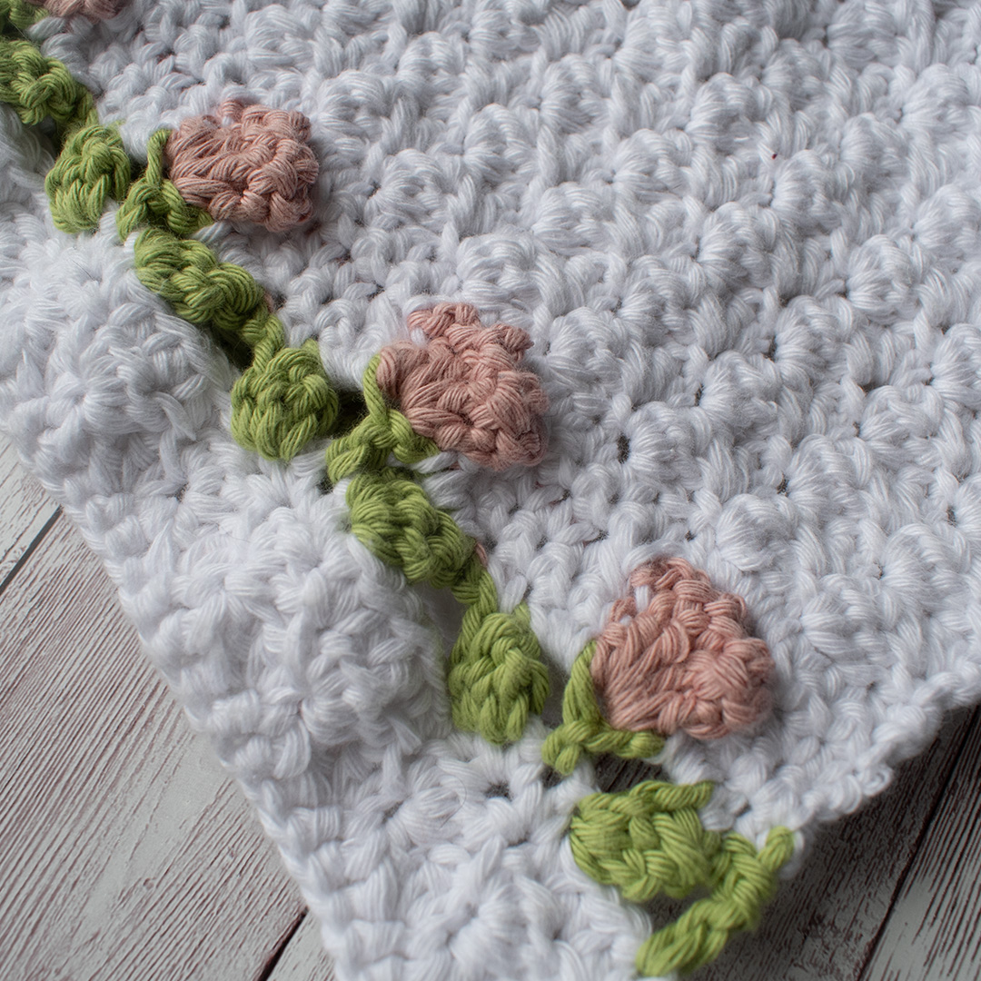 Tulip Towel - Crochet One for Yourself - Sunflower Cottage Crochet