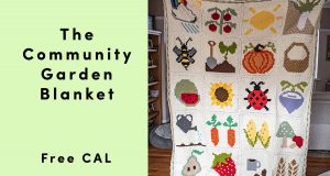 Community Garden Blanket - Free Crochet Along - Sunflower Cottage Crochet