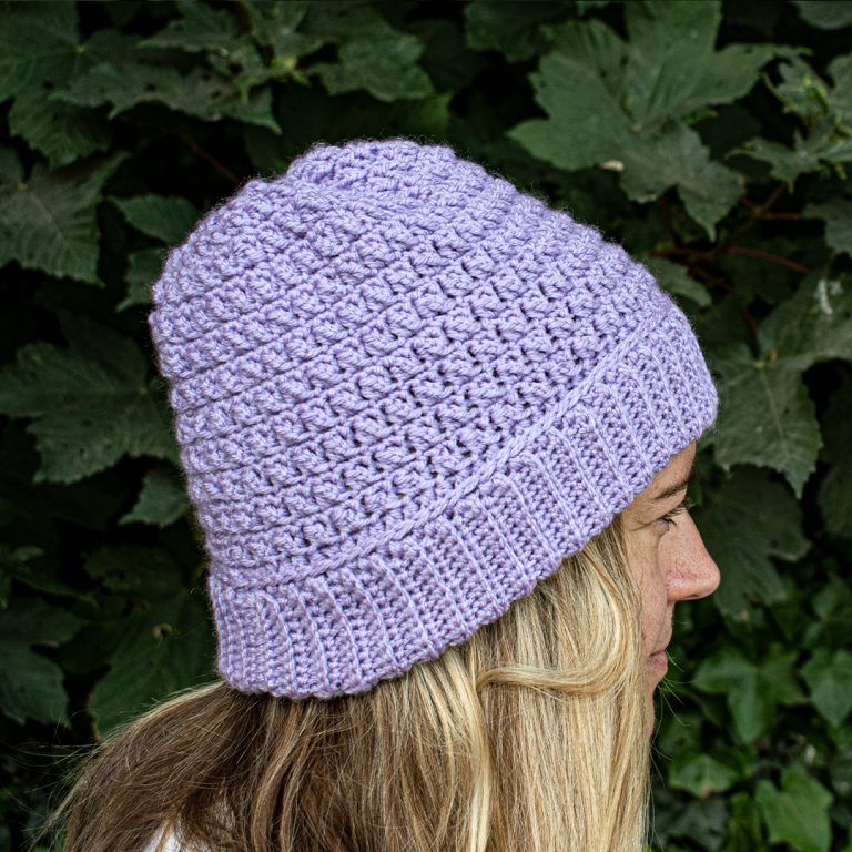 Free Unisex Crochet Hat Pattern - Hannah Beanie - Sunflower Cottage Crochet