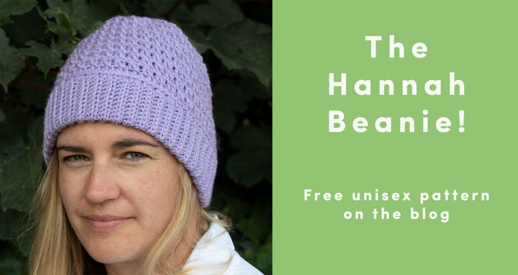 Free Unisex Crochet Hat Pattern - Hannah Beanie - Sunflower Cottage Crochet