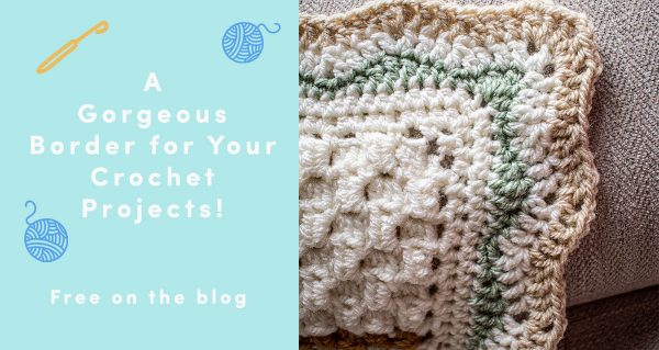 Looking for a great unisex crochet blanket border? Try this free one ...