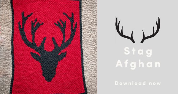 Love easy corner to corner projects? Try this Stag Afghan - Sunflower ...