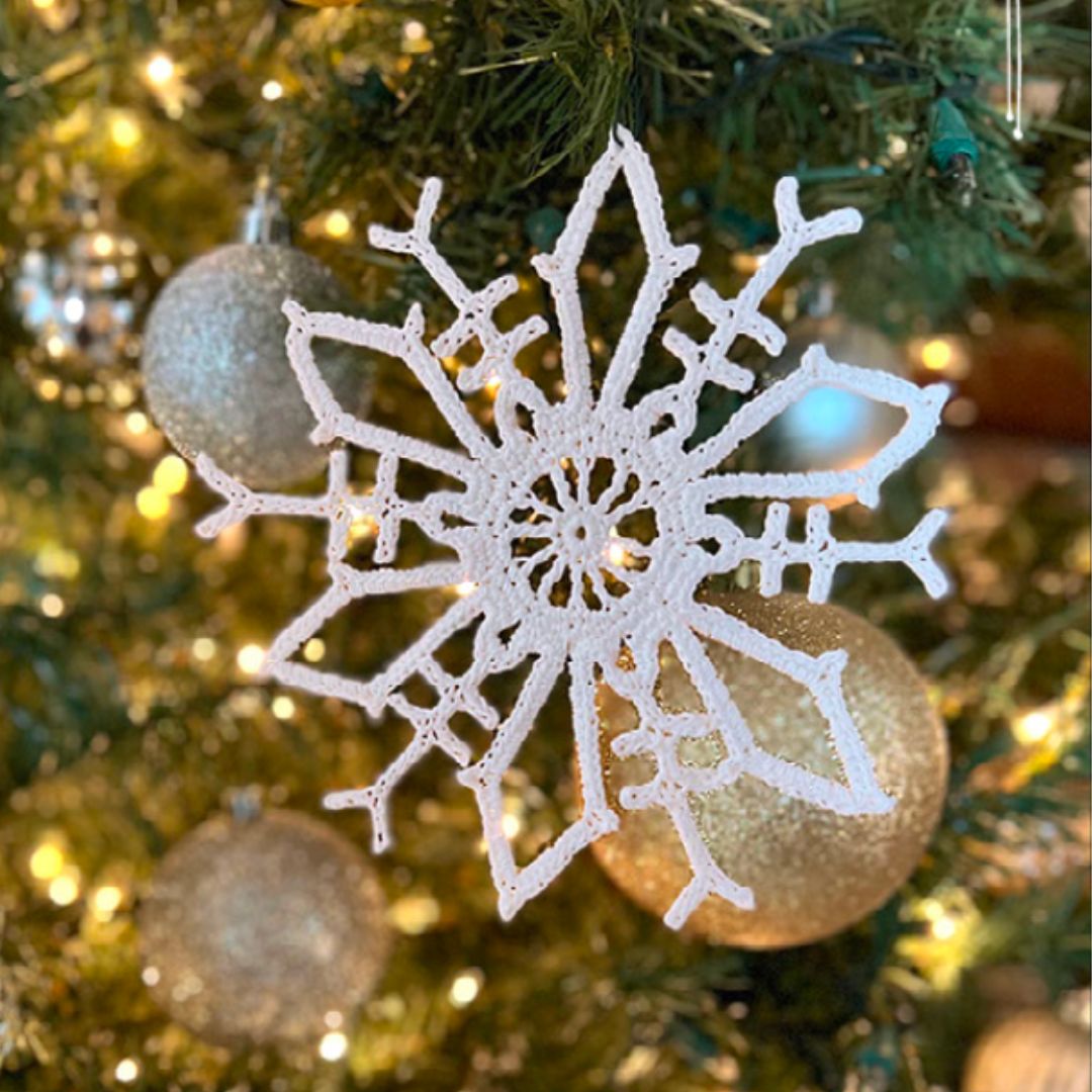 10 FREE Magical Snowflake Crochet Patterns - Sunflower Cottage Crochet