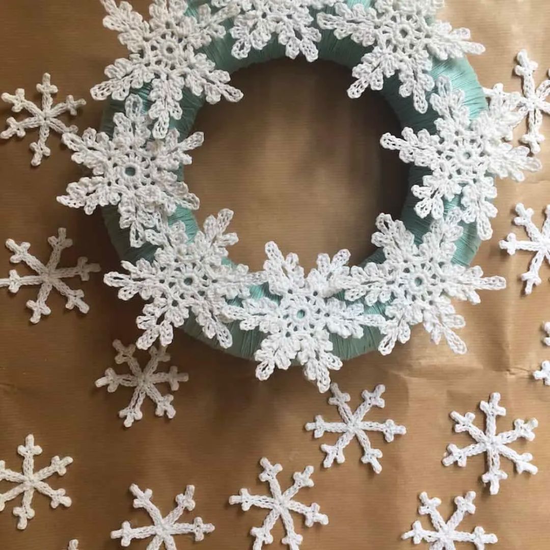10 FREE Magical Snowflake Crochet Patterns - Sunflower Cottage Crochet
