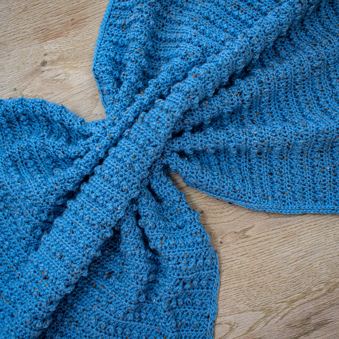 Easy and free textured baby blanket crochet pattern in 8 sizes ...