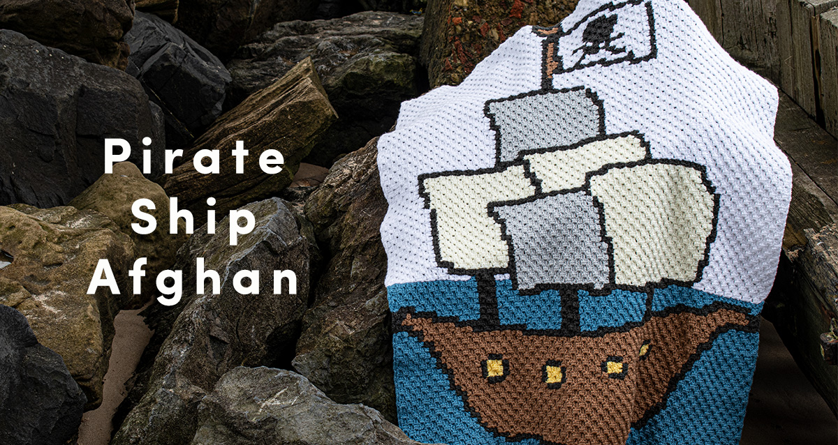 Surprise Your Little Pirate With A Cozy Ship Crochet Blanket ...