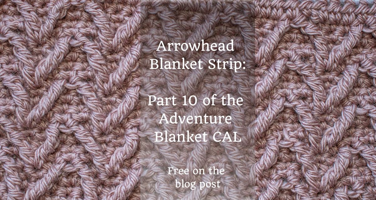 Creating a Beautiful Crochet Blanket with the Arrow Stitch - Sunflower ...