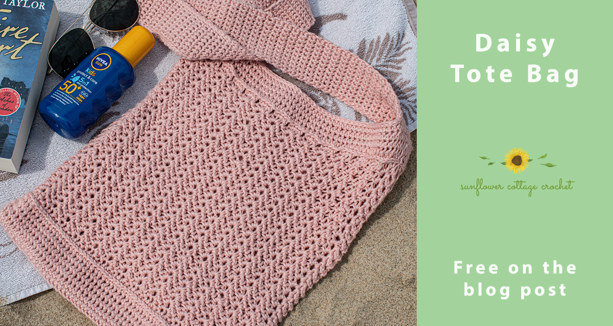 Chic and Functional: Crochet Bag Pattern for the Daisy Tote - Free ...