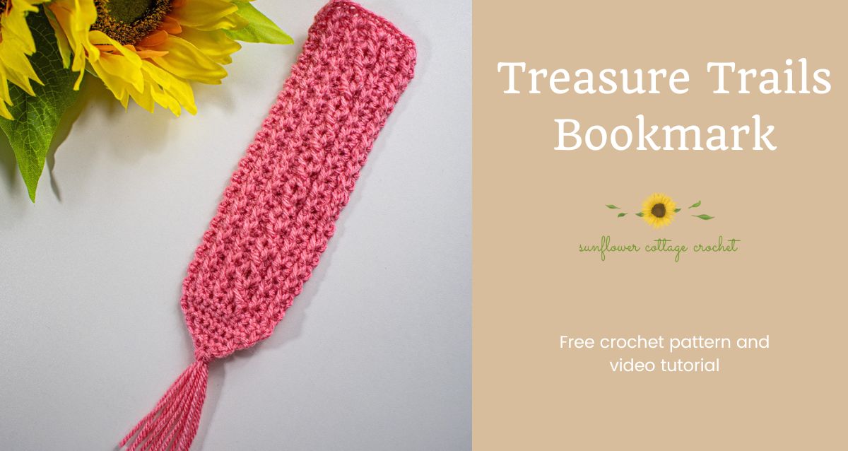 Free Crochet Bookmark Pattern with Cables – A Quick Gift Idea for ...